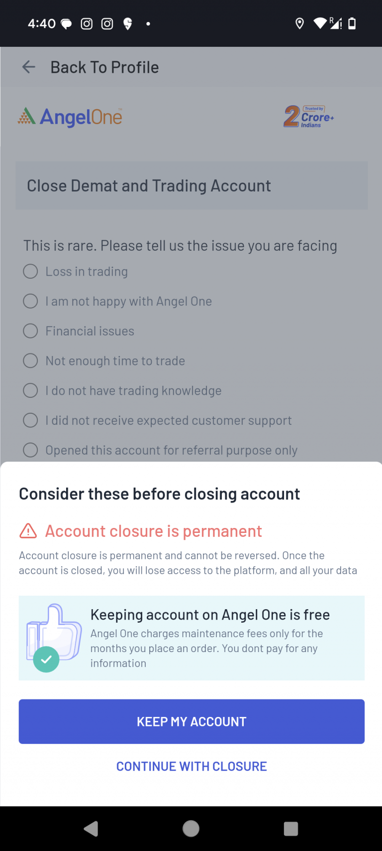 How to Close Trading Account? 5 Easy Steps | Angel One