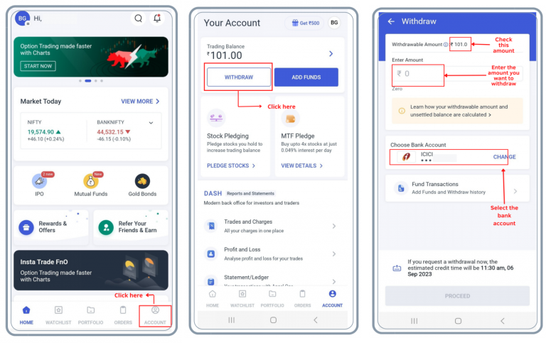 What is Funds Payout and How to Withdraw Funds | Angel One