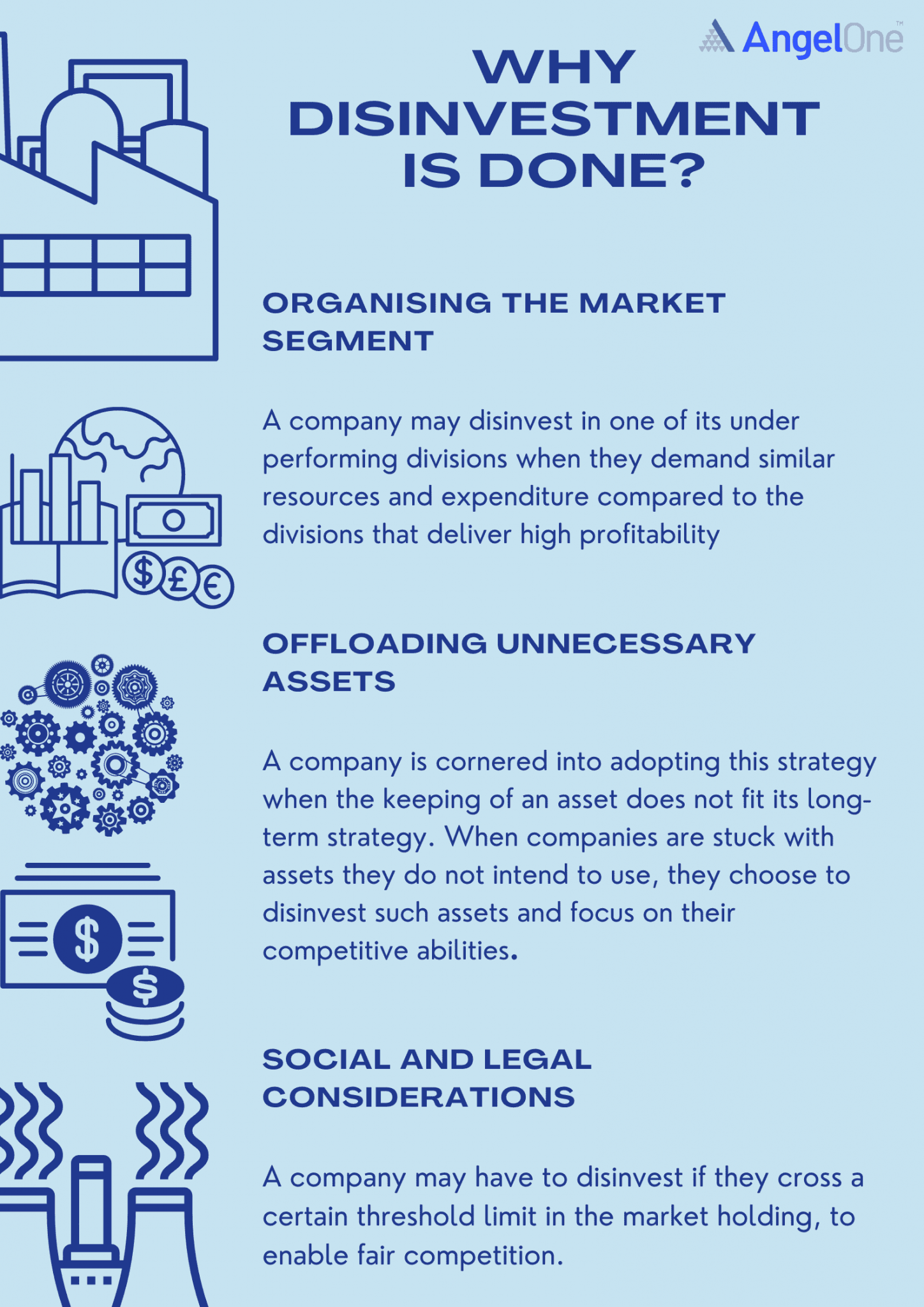 Disinvestment and its Advantages and Disadvantages | Angel One