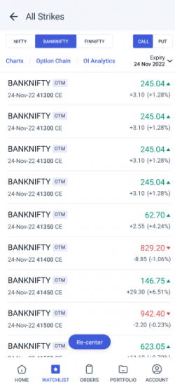 User Guide Manual for Watchlist Section | Angel One Trading App