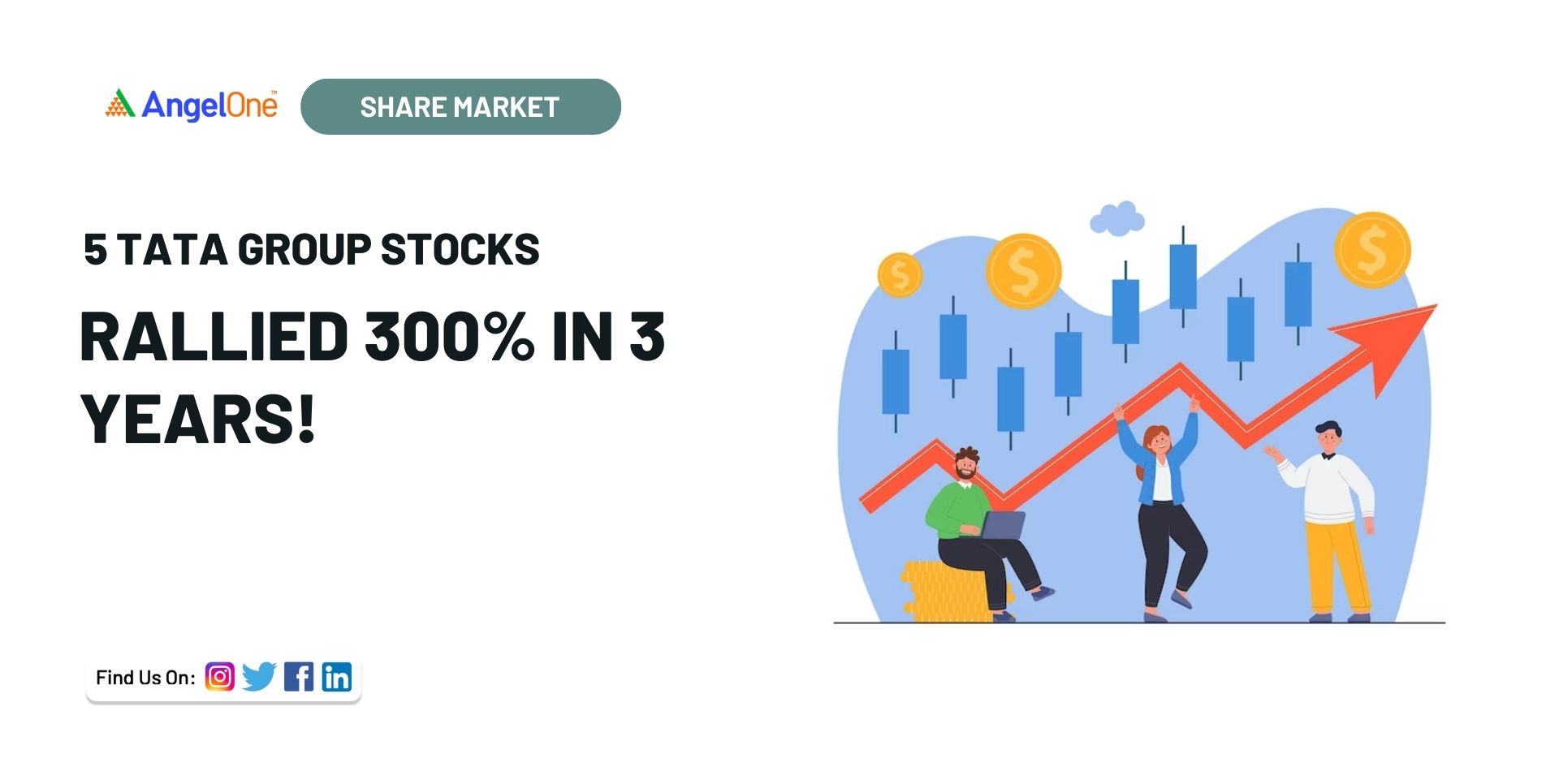 5 Tata Group Stocks Rallied 300% in 3 Years
