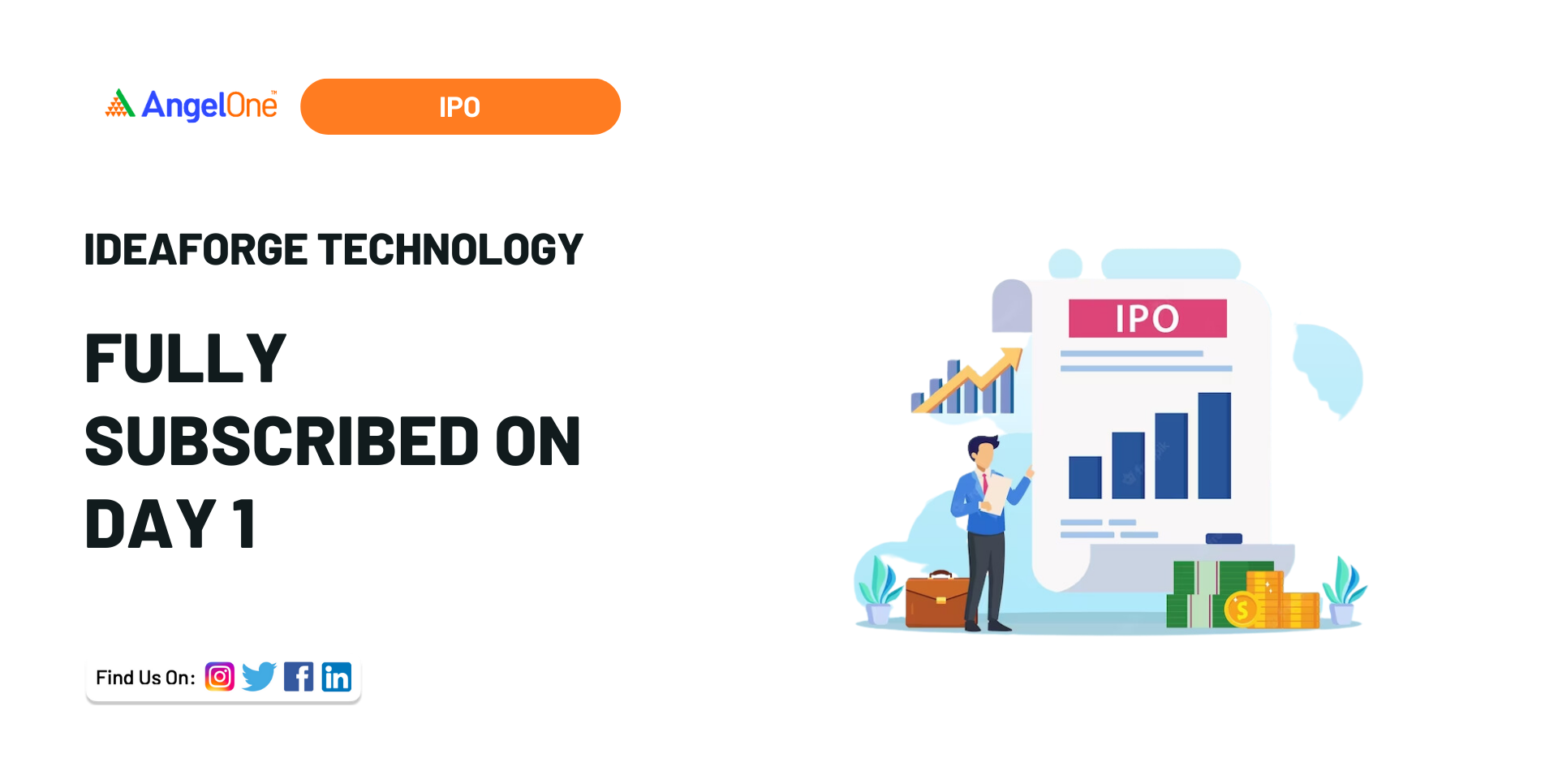 Ideaforge Technology Ipo Subscription Status Retail Hni Angel One