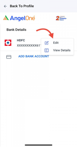 How to Update Bank Account Details in Angel One Account?