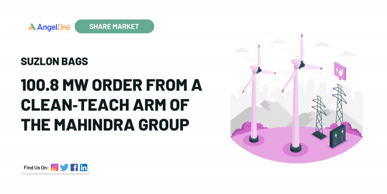Suzlon bags 100.8 MW order from a clean‐teach arm of the Mahindra Group ...