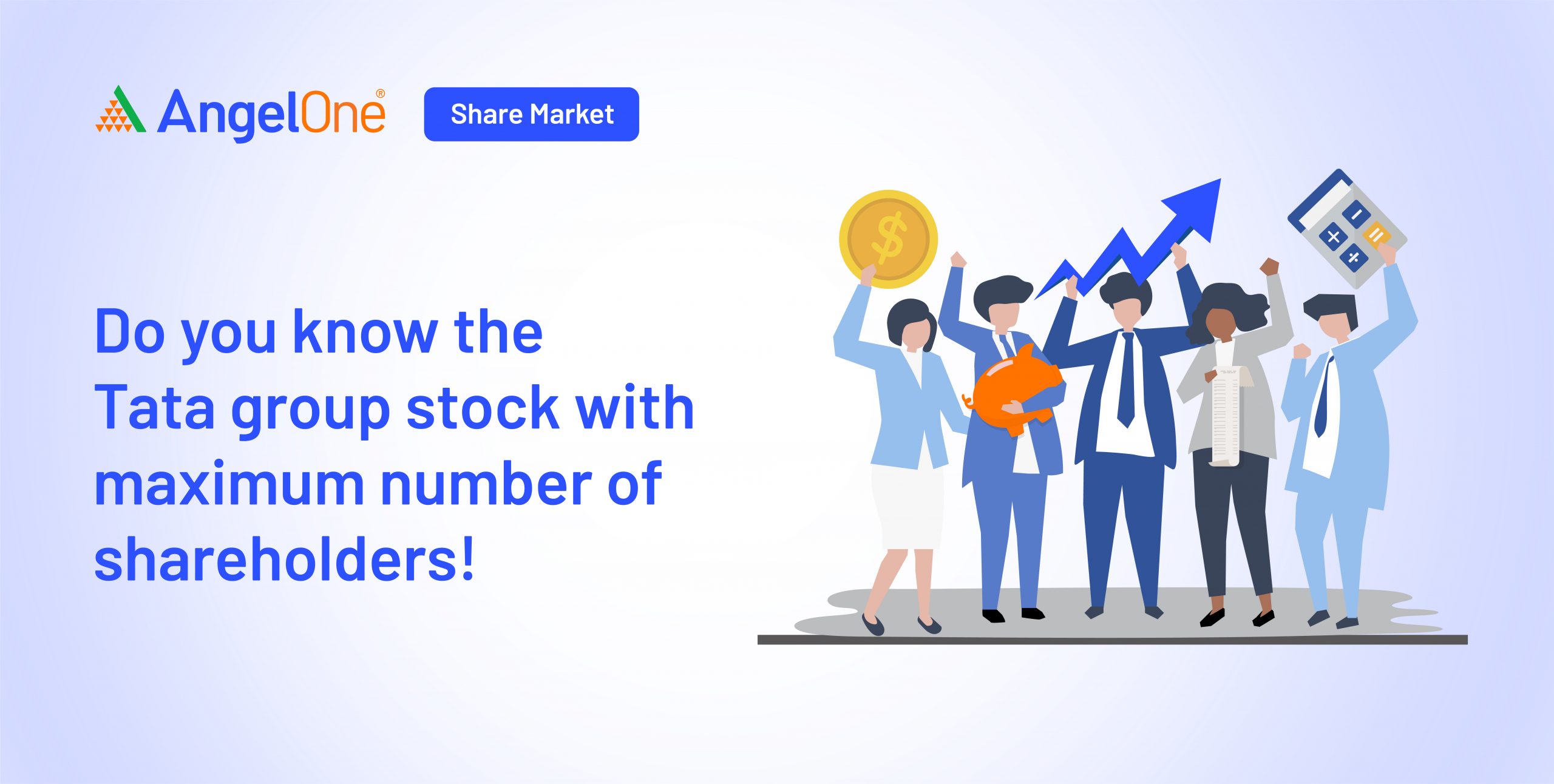List of Tata group stock with maximum number of shareholders | Angel One