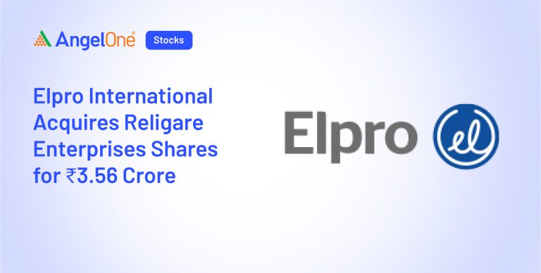 Elpro International Acquires ₹3.56 Crore Shares of Religare Enterprises ...