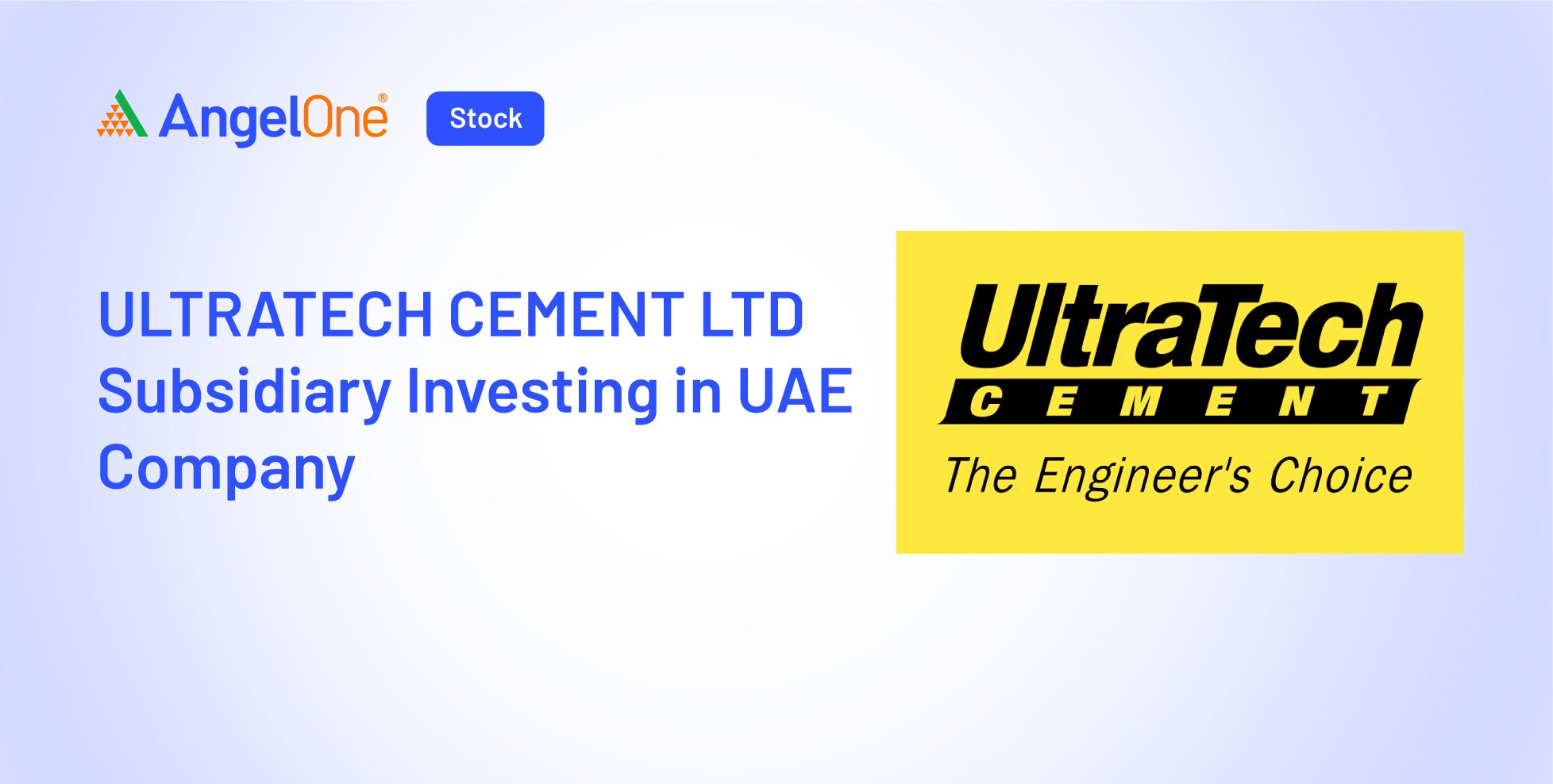 Ultratech Cement Logo UltraTech Acquires 26% Stake In Amplus Omega