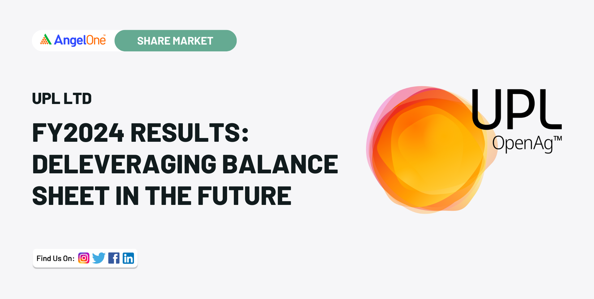 Upl Limited Logo We Are Proud That UPL Is The First Agrochemical