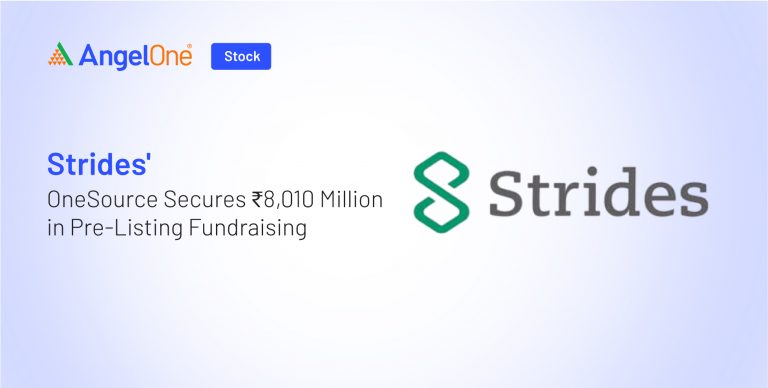 Strides OneSource Secures ₹8010 Million Pre-Listing