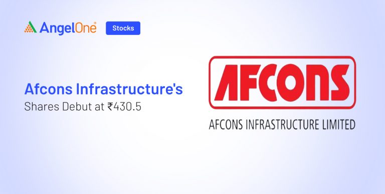 Afcons Infrastructure's Shares Debut at ₹430.5, Down 7% from IPO of ₹463