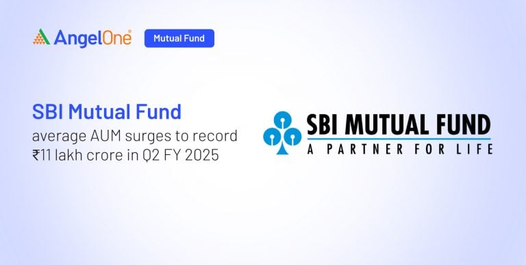 SBI Mutual Fund Achieves ₹10.99 Lakh Crore AAUM in Q2 FY25