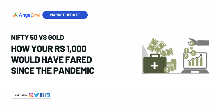 Nifty 50 vs Gold: How Your ₹1,000 Would Have Fared Since the Pandemic?